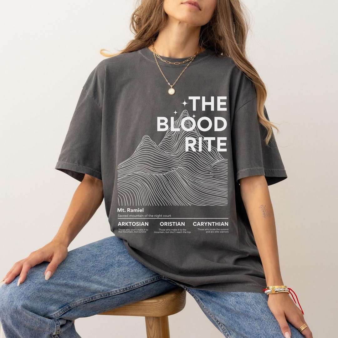 LICENSED the Blood Rite Shirt. Velaris Shirt. Night Court Shirt ...