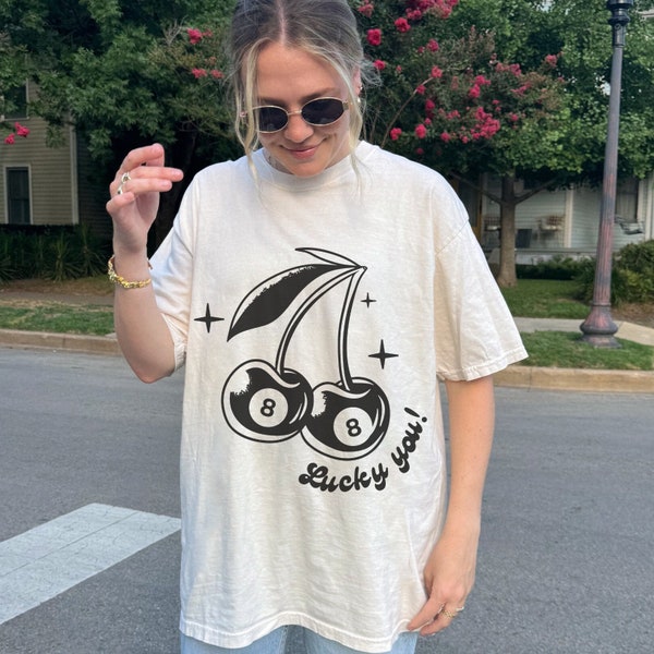 8 Ball Lucky Shirt - Etsy