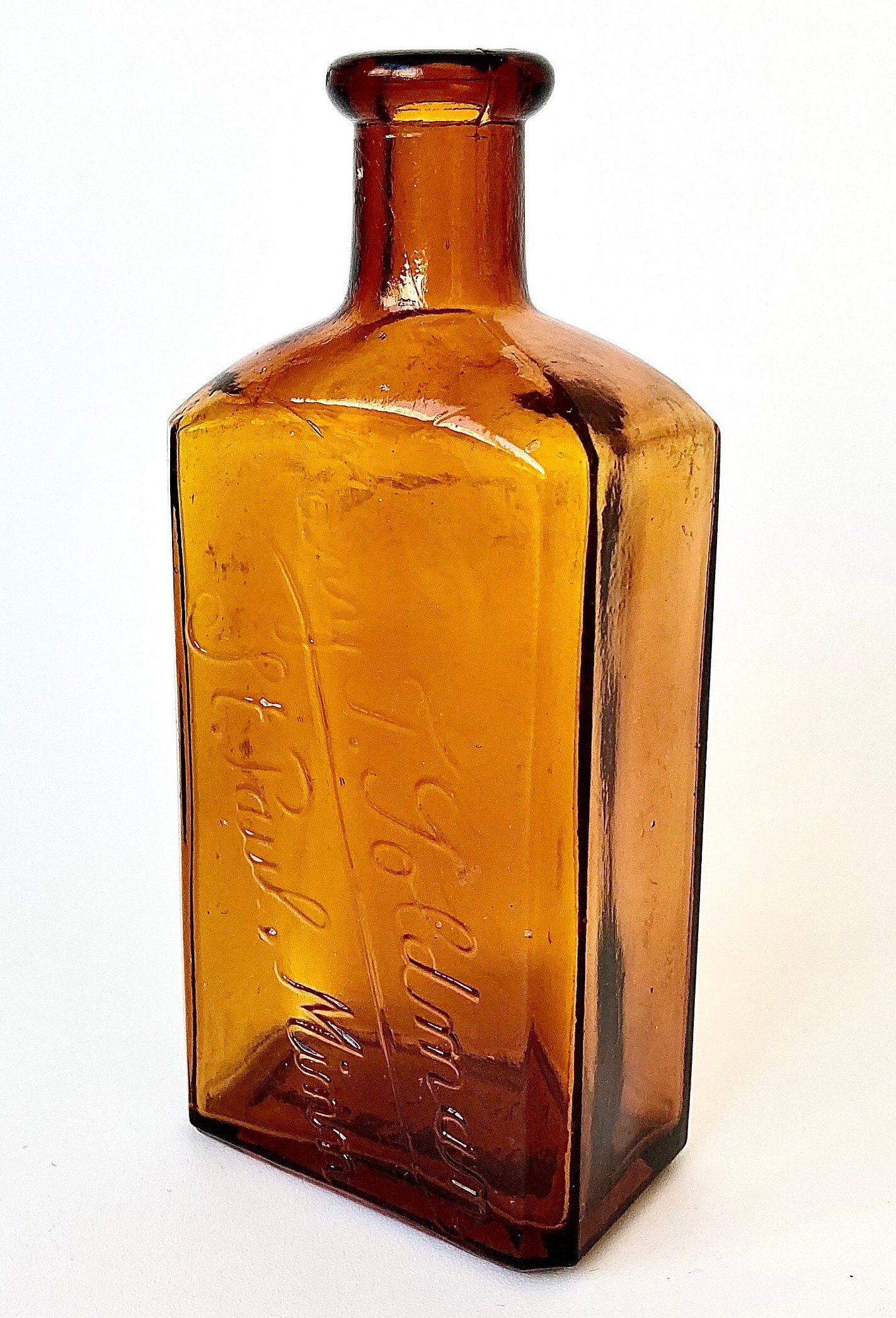 Antique Hair Color Restorer Bottle Mary T. Goldman St. Paul - Etsy