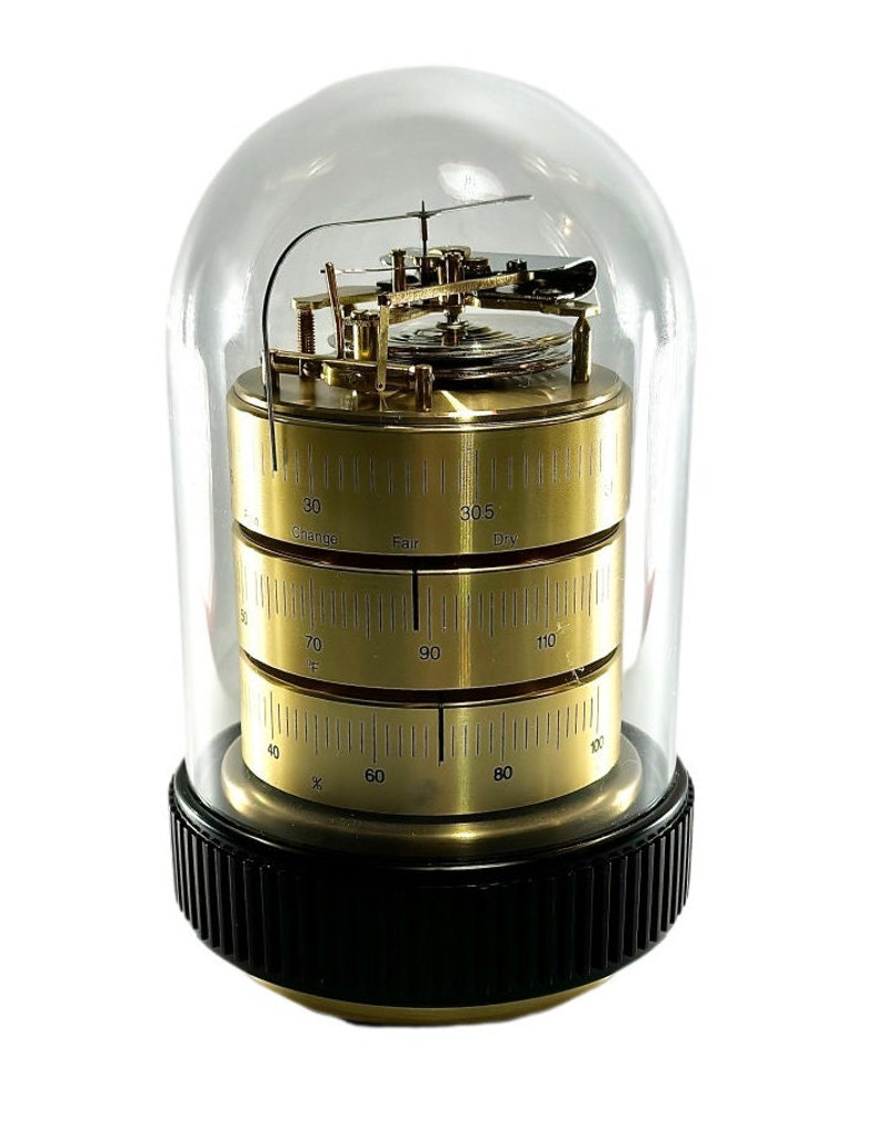 Vintage Analog German Weather Station From Barigo, Temperature ...