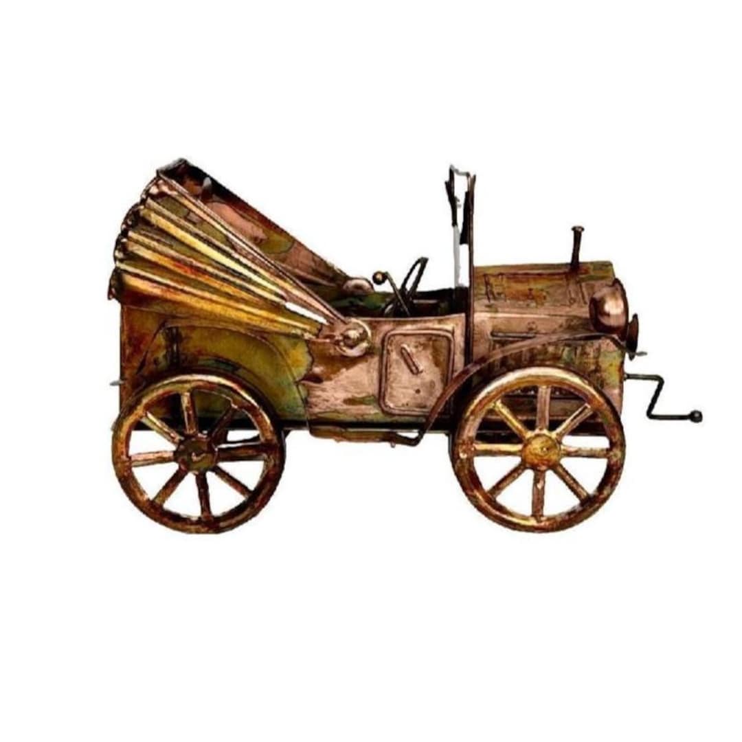 Vintage Copper Jalopy Model T Car, Music Plays, "king of the Road", Old ...