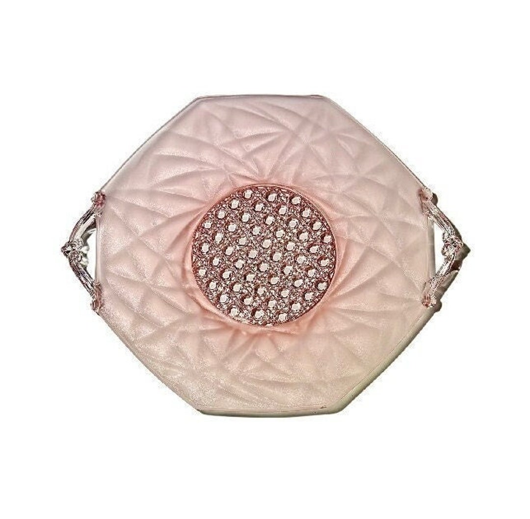 Vintage 1930s Pink Depression Glass Lancaster Glass Company Sunshine ...