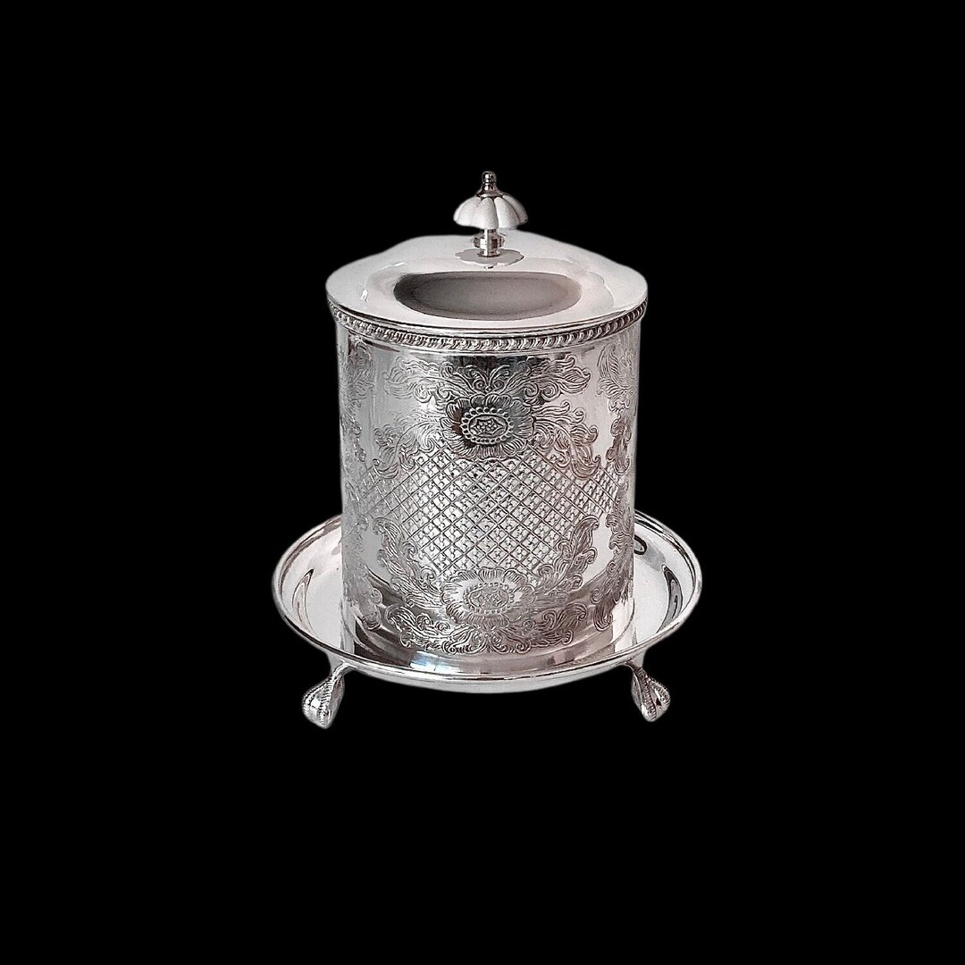 Antique Victorian Viners of Sheffield Alpha Plate Biscuit - Etsy