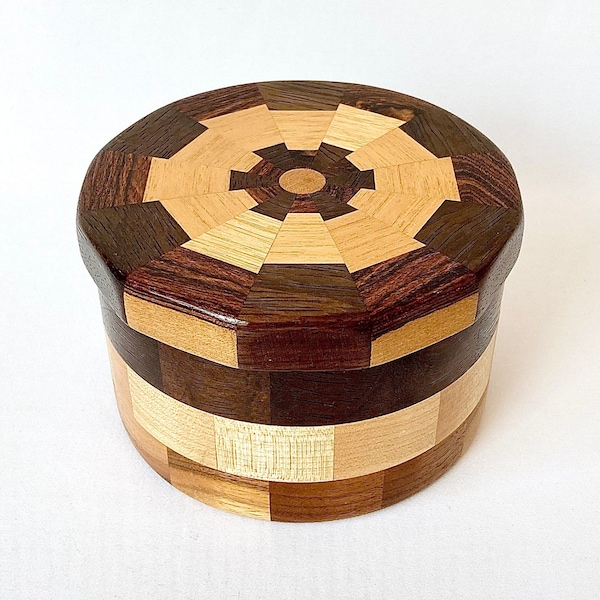 Round Wood Box - Etsy