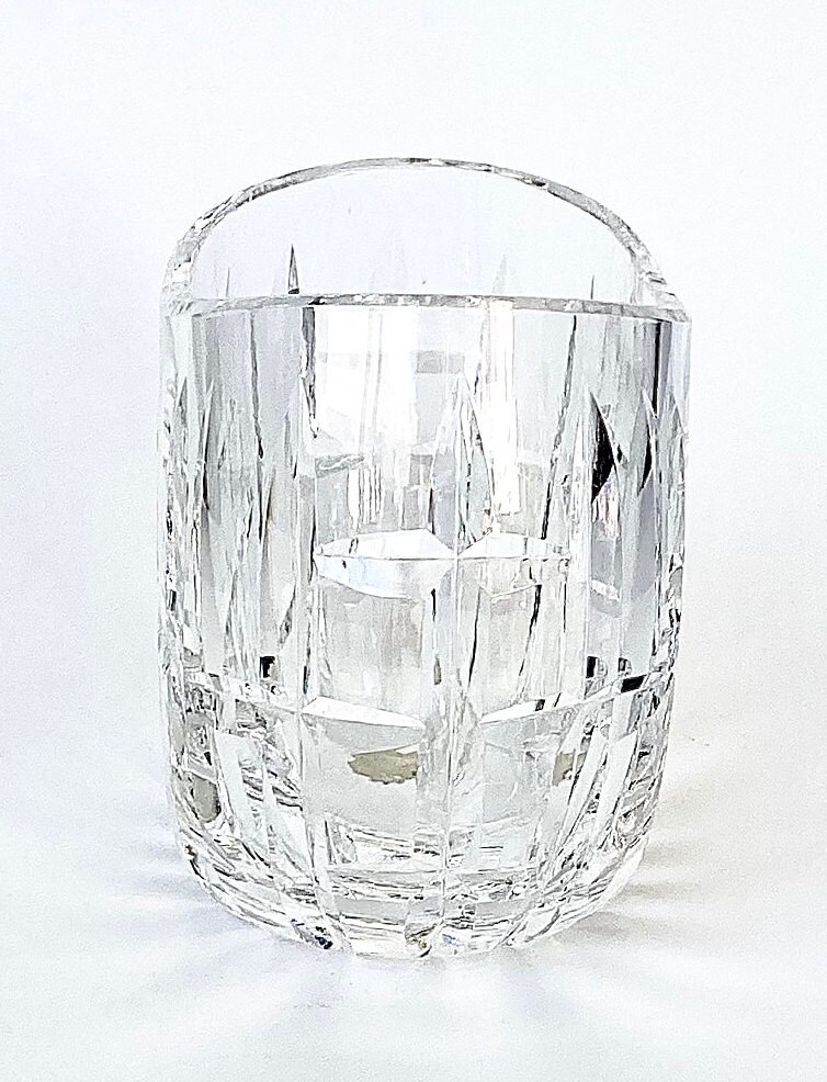 Vintage Waterford Cut Crystal Crystal Vase With Sticker and - Etsy