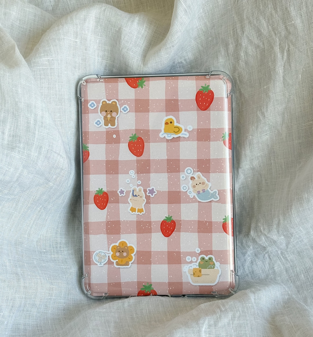 Kindle Clear Case Insert | Cute Kawaii Design | Kindle Aesthetic ...