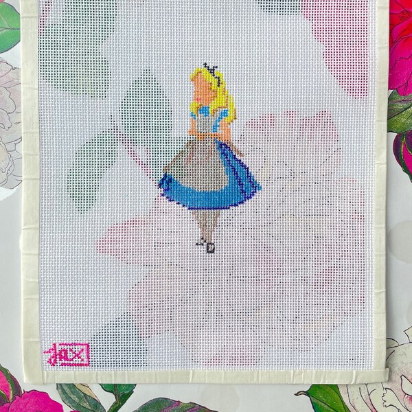 Hand Painted Needlepoint Canvas - Etsy