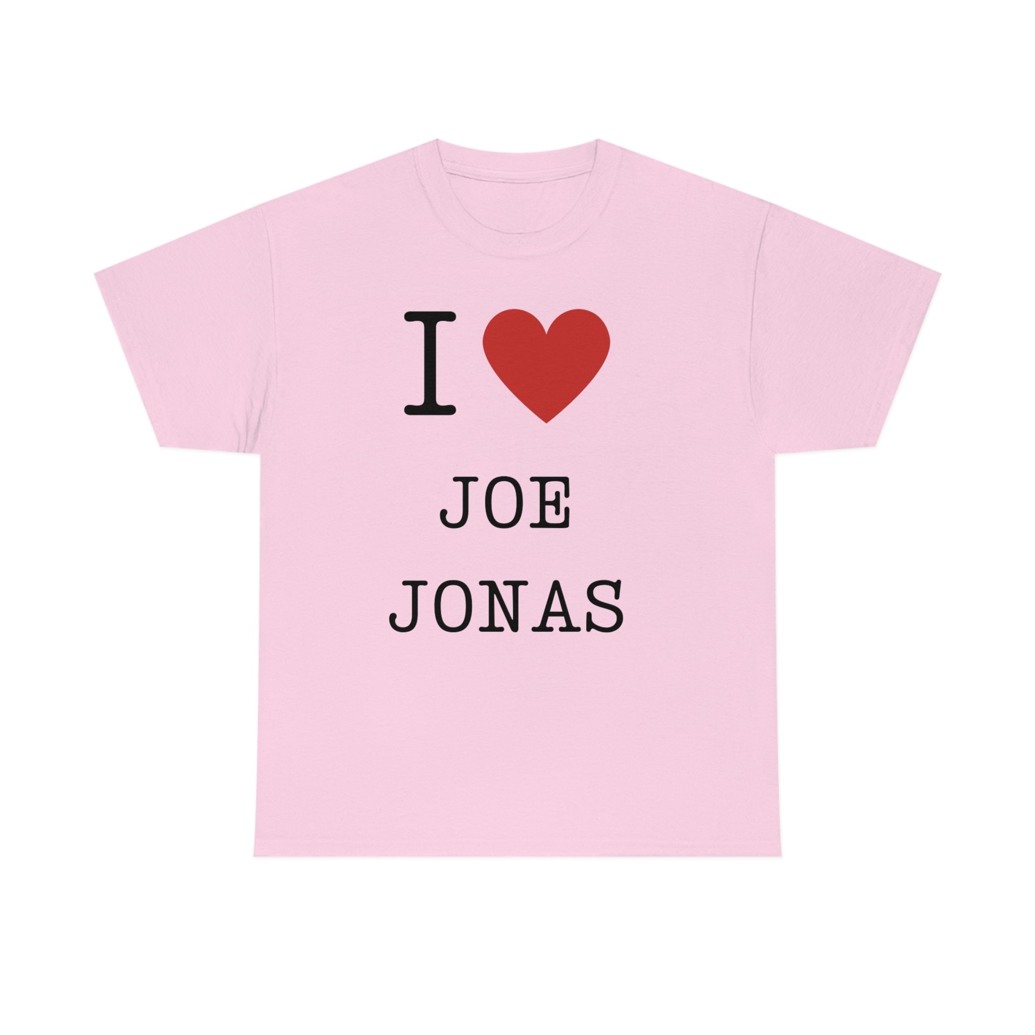 I Love Joe Jonas Tee - Etsy
