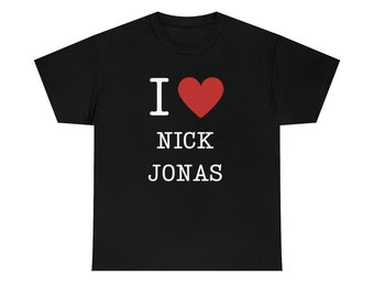 Nick Jonas T Shirt - Etsy