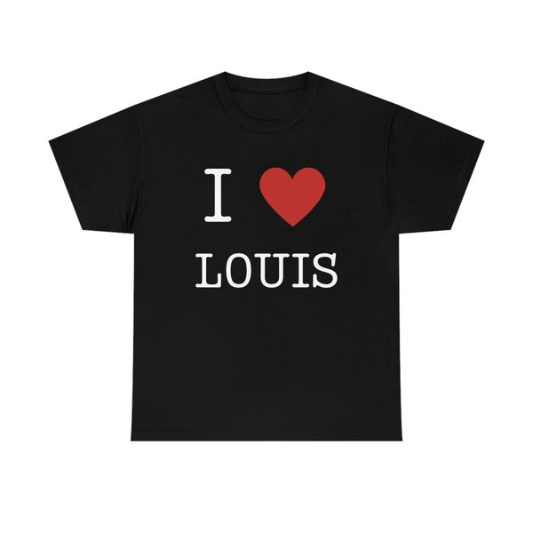 I Love Louis Tomlinson Shirt - Etsy