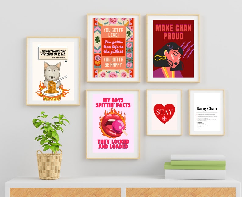 SKZ Bang Chan Quote Art Stray Kids Poster Digital Download - Etsy