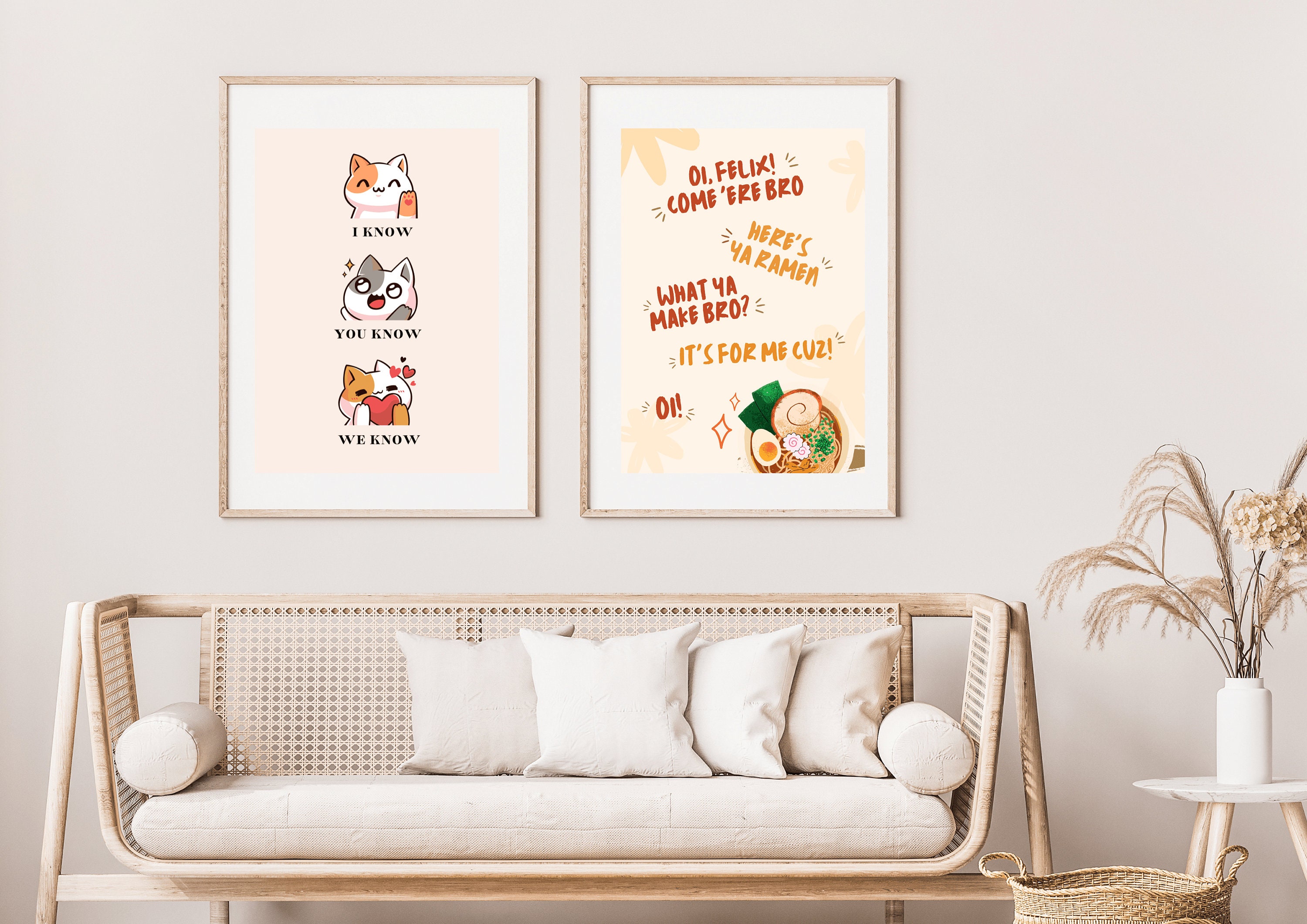 Lee Know Stray Kids Art Soonie Doongie and Dori Skz Poster - Etsy UK