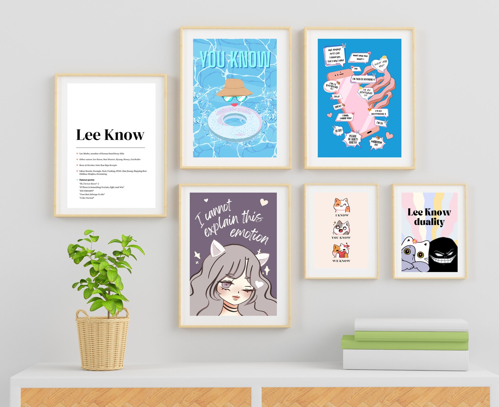 Stray Kids Lee Know Art Lee Know Definition SKZ Lee Know - Etsy