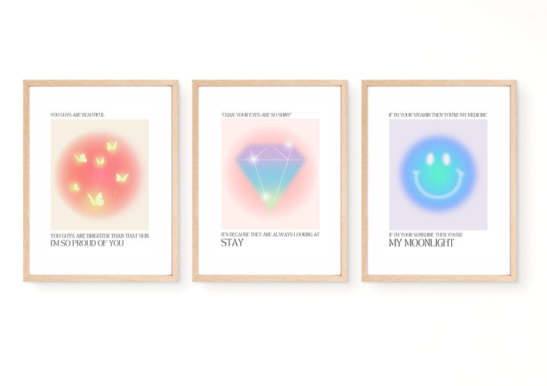 Stray Kids Quotes 3 Poster Set SKZ Art Digital Download - Etsy