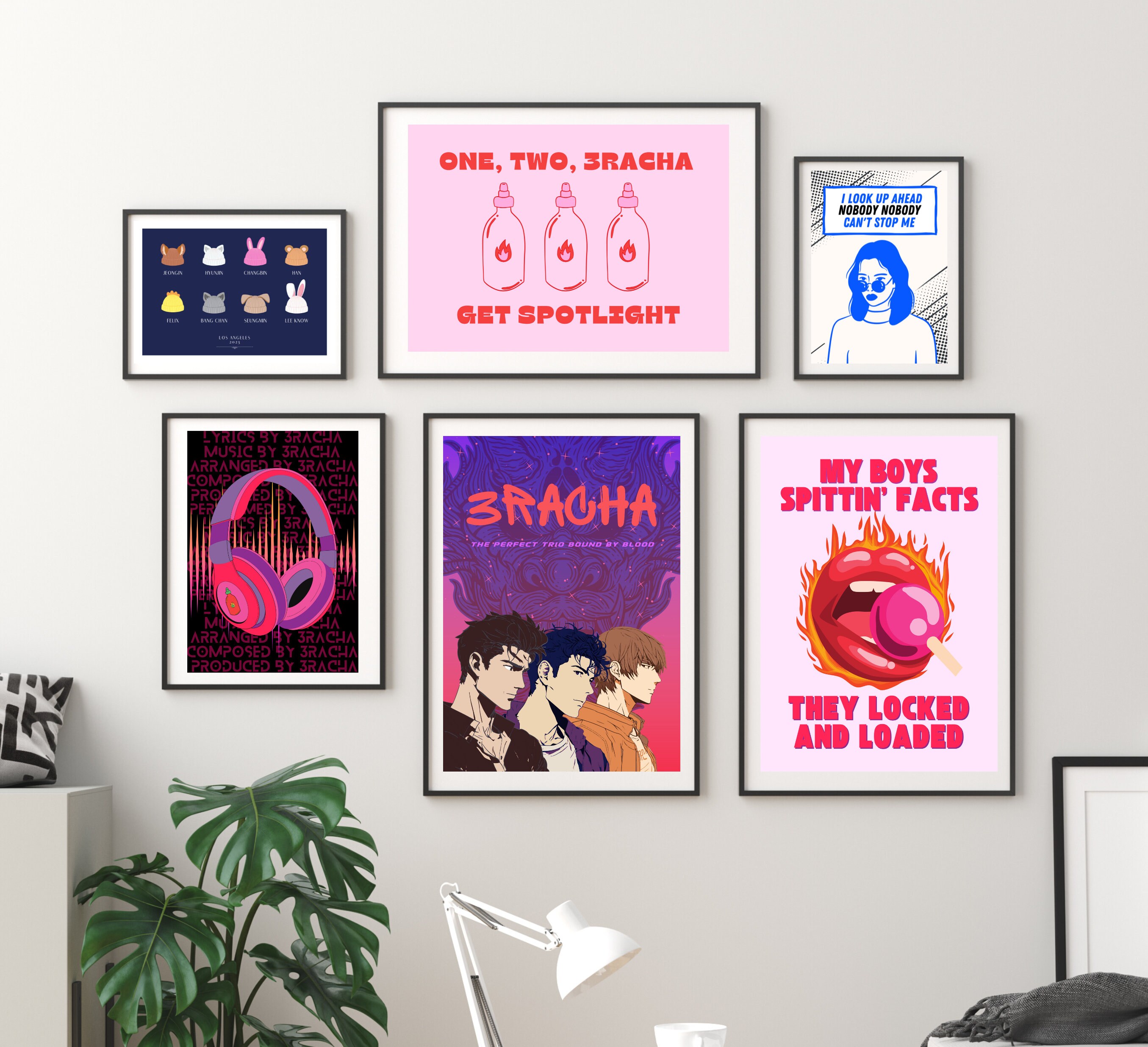 SKZ 3RACHA Art, Stray Kids Maxident Poster, Digital Download, 3RACHA ...