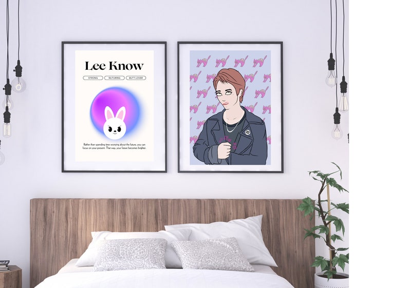 Stray Kids Lee Know Skzoo Leebit Poster Digital Download A4 - Etsy UK