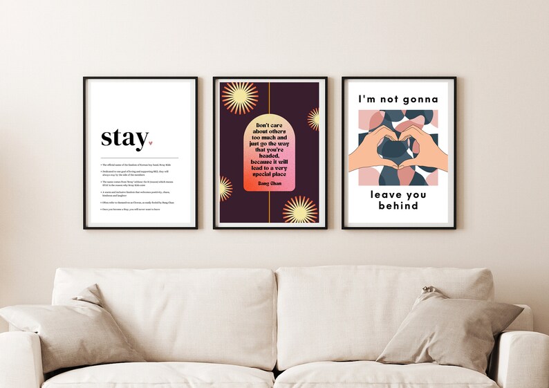 Bang Chan Quote Art Print, Descarga digital, Stray Kids Motivational ...