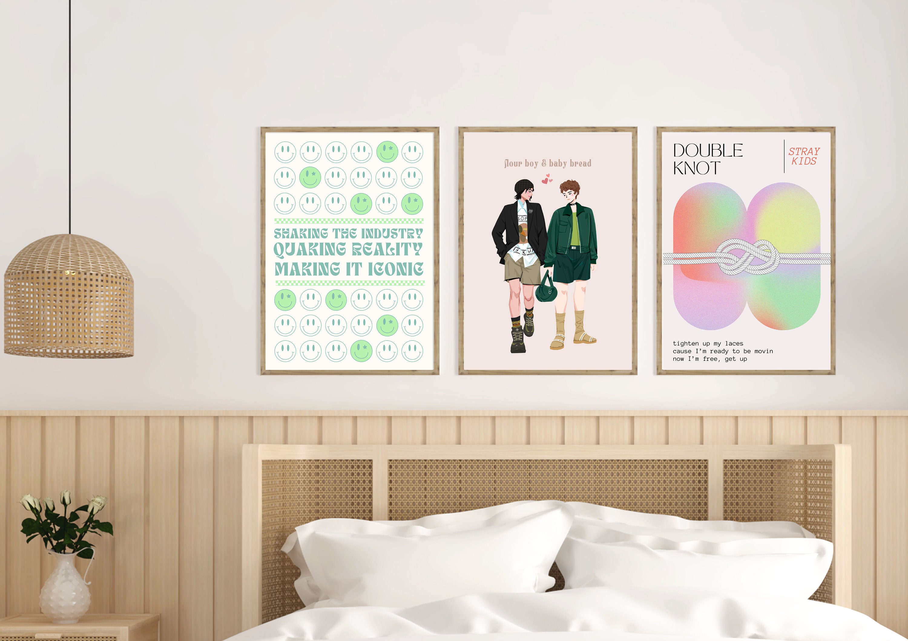 Stray Kids Hyunjin and I.N Poster Digital Download, SKZ Wall Art Print ...
