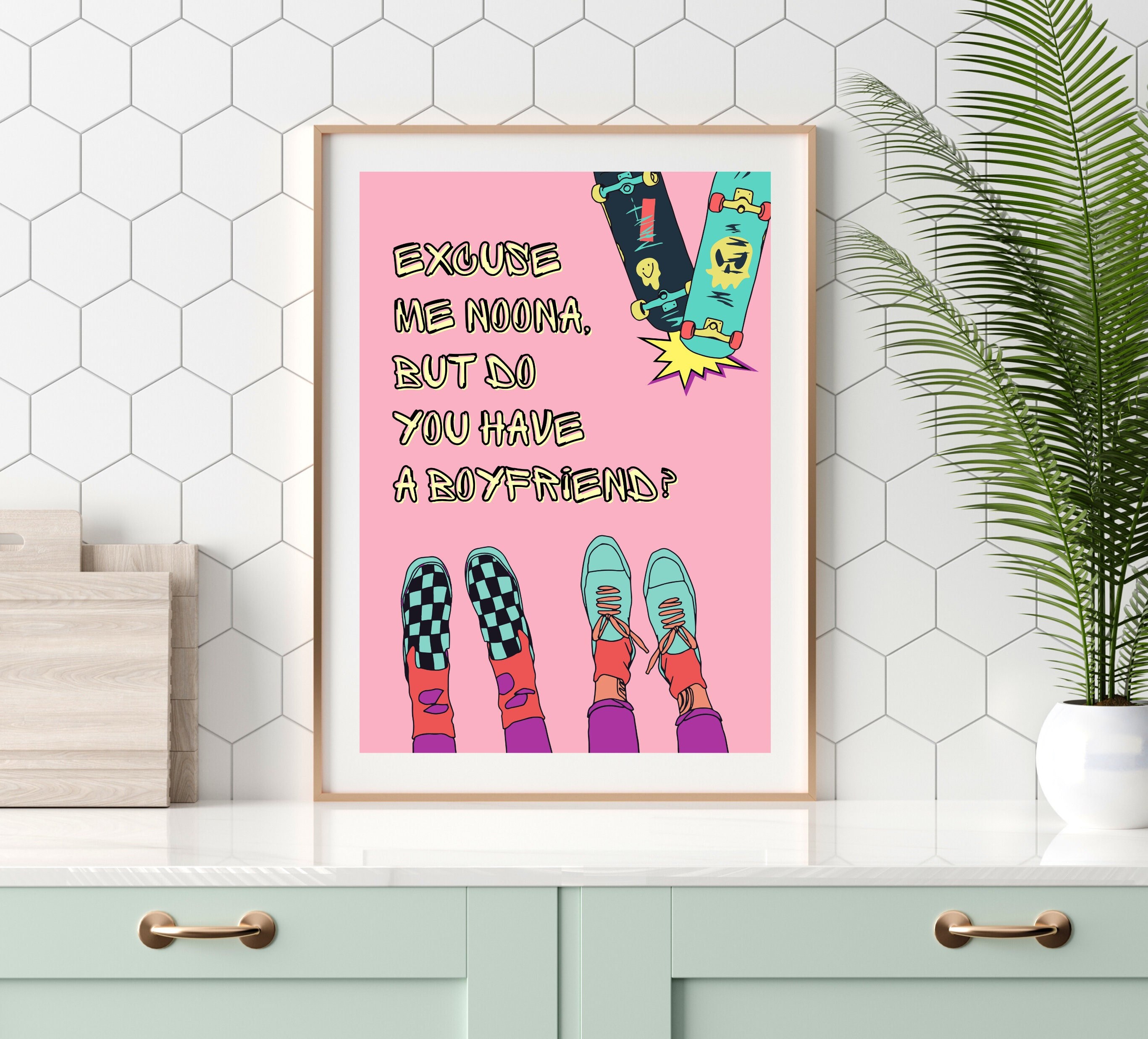 Stray Kids Excuse Me Noona Art Print Digital Download, SKZ 3RACHA Wow ...