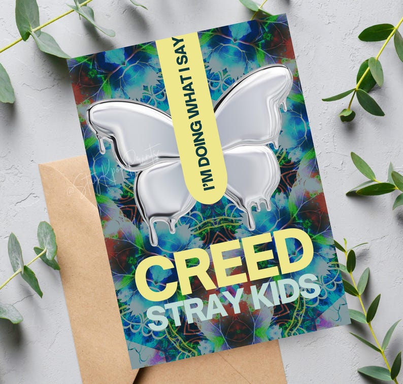 Stray Kids Creed Art Print Digital Download, SKZ Karma Poster, A4 and ...