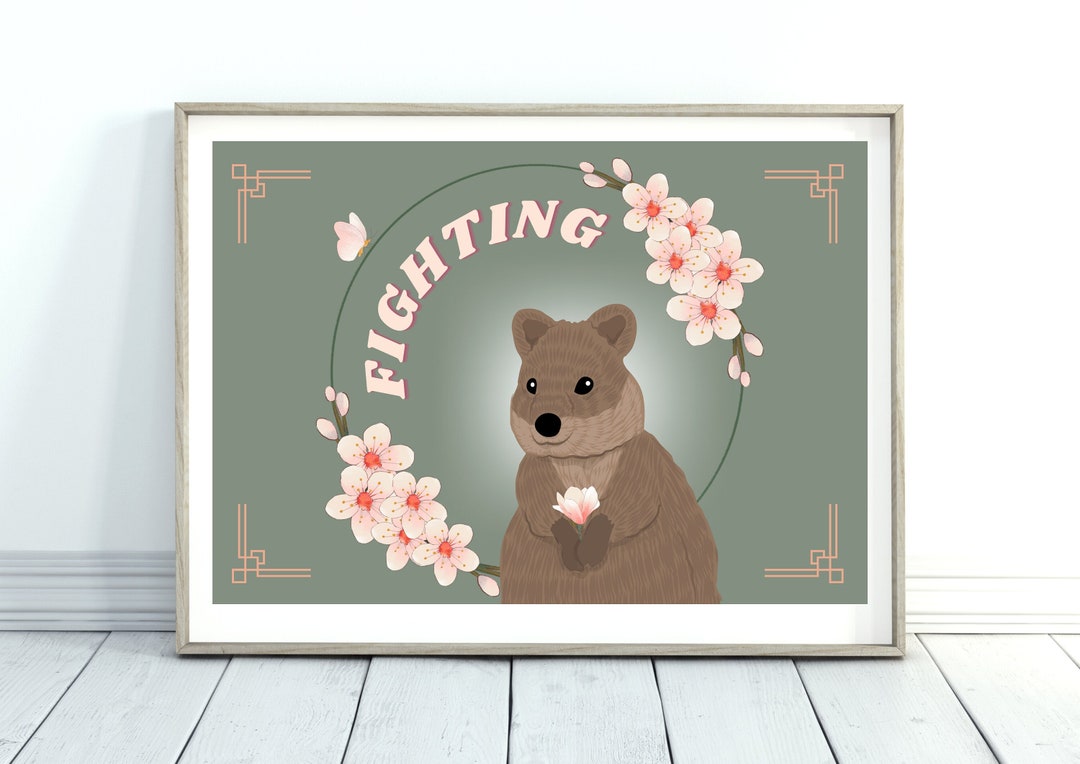 Stray Kids Han Quokka Art Print, SKZ Kpop Poster (digital Download ...