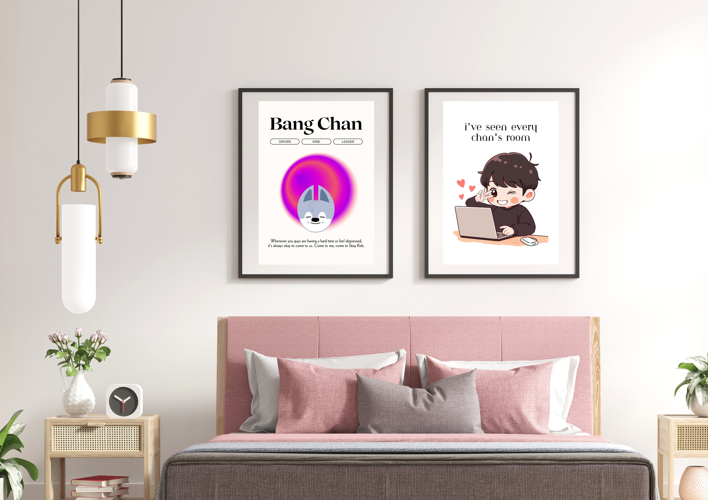 Stray Kids Wolf Chan Skzoo Poster Digital Download A4 Size, SKZ Bang ...