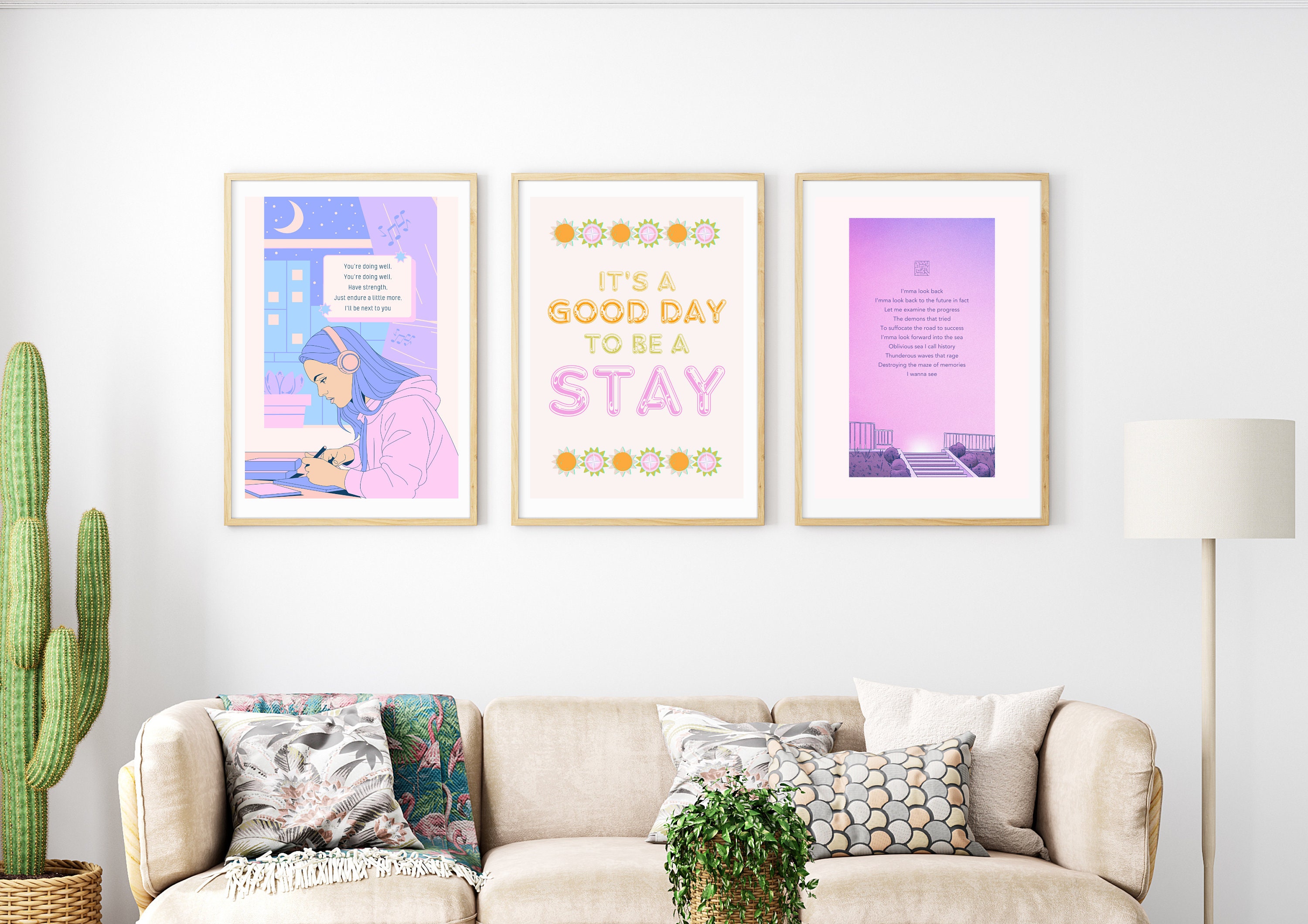 Stray Kids STAY Fandom Art, SKZ Poster, Digital Download, It's A Good ...
