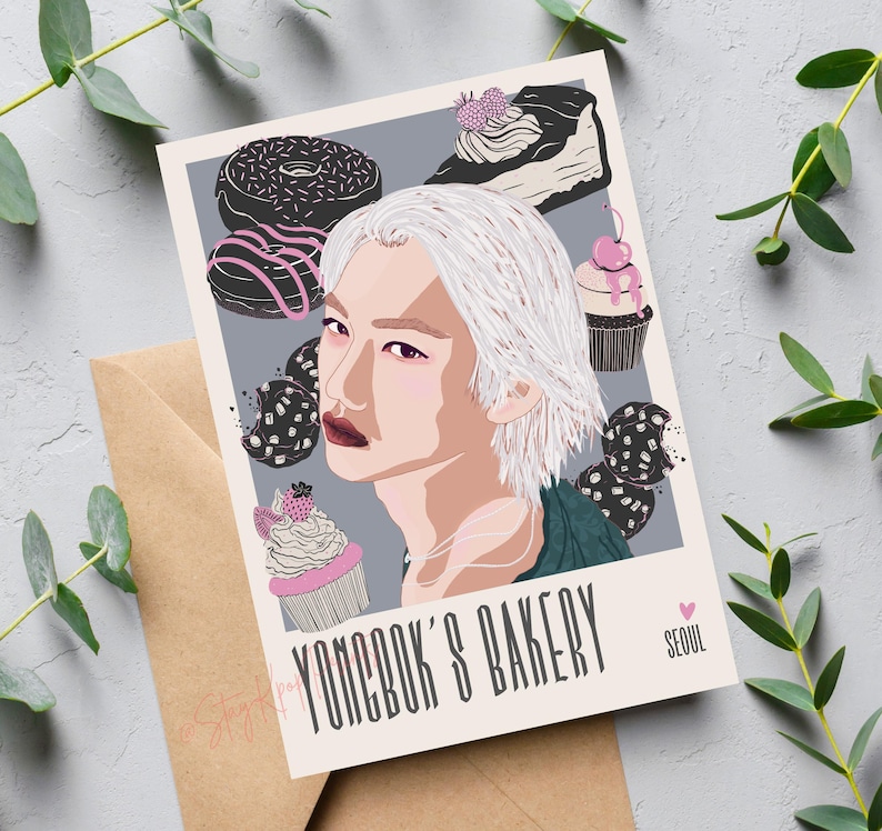 Stray Kids Felix Art Print (digital Download) SKZ Yongbok's Bakery ...