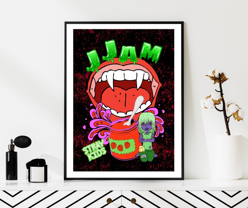 Stray Kids JJAM Art Print Digital Download, SKZ ATE Poster, A4 und A5 ...