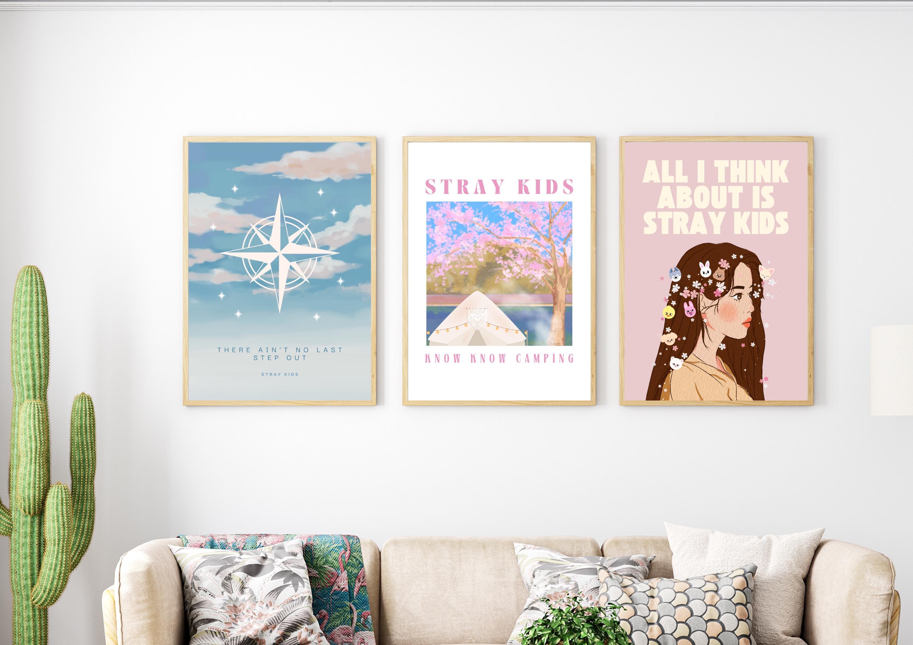 Stray Kids Fan Art Print Digital Download, SKZ Ate Poster, A4 and A5 ...