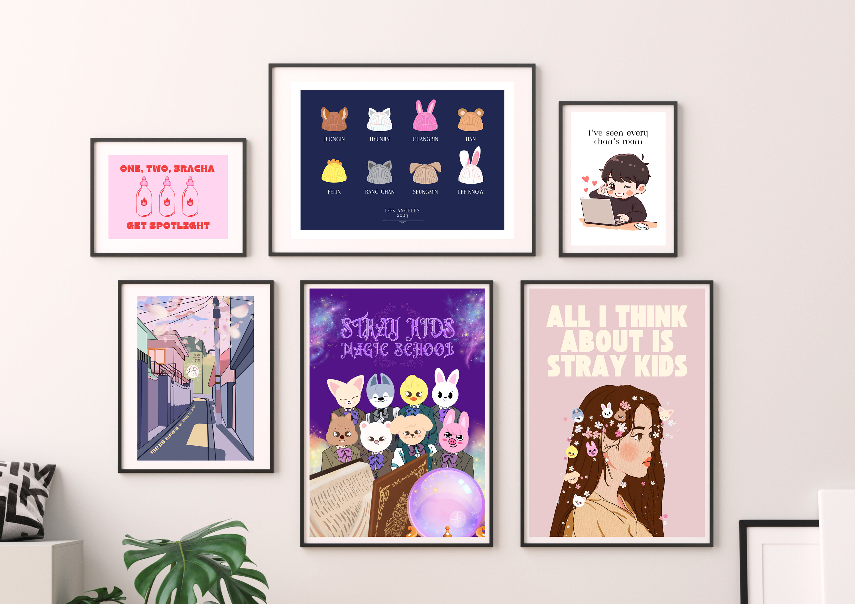 SKZ Magic School Stray Kids Art Digital Download, Skzoo Poster, Digital ...