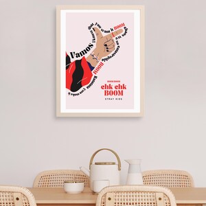 Stray Kids Chk Chk Boom Wall Art Digital Download, SKZ Ate Poster, A4 ...