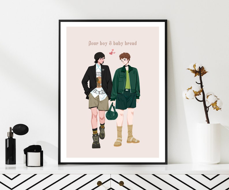 Stray Kids Hyunjin and I.N Poster Digital Download, SKZ Wall Art Print ...