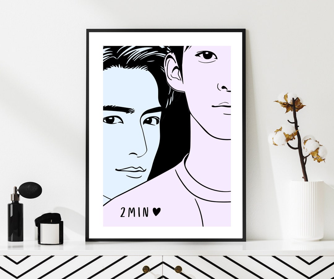 Stray Kids Lee Know and Seungmin Poster Digital Download, SKZ 2MIN Fan ...