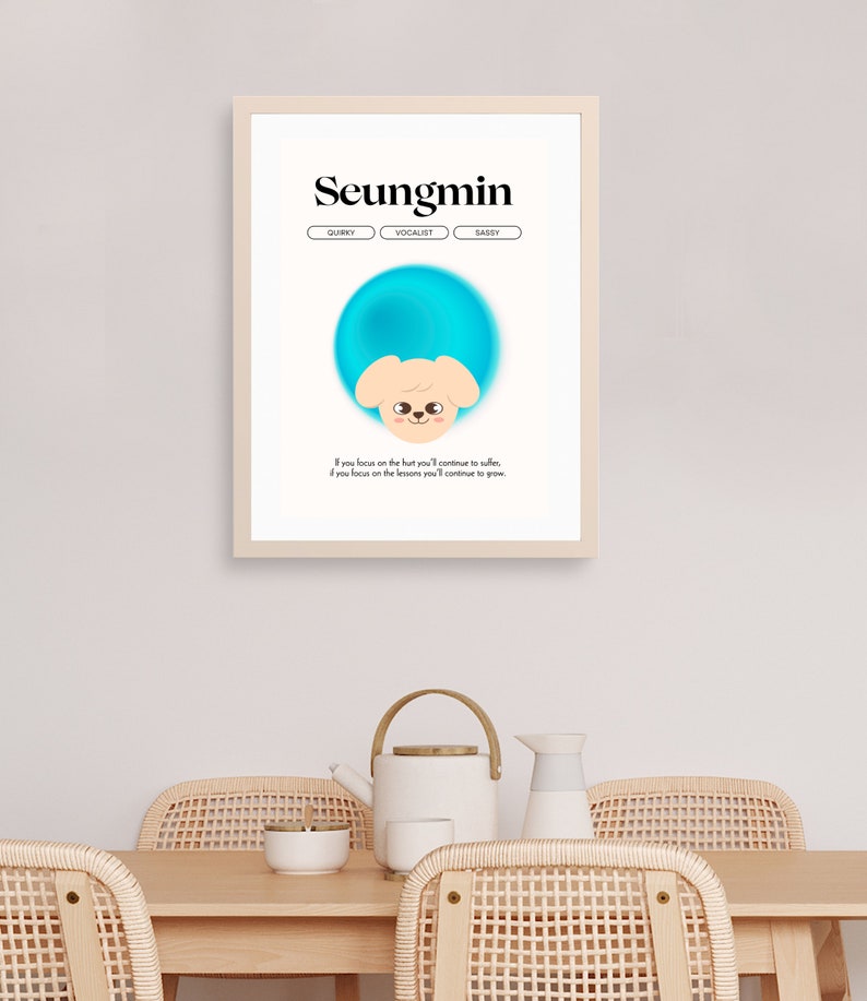 Stray Kids Seungmin Puppym Skzoo Poster Digital Download A4 Size, SKZ ...