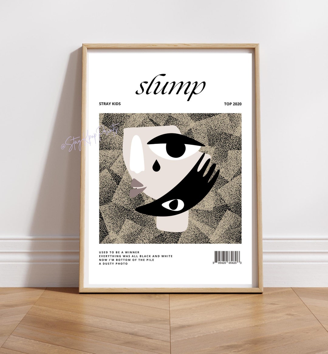 Stray Kids SLUMP Poster, Minimalist Kpop Wall Art (digital Download) - Etsy