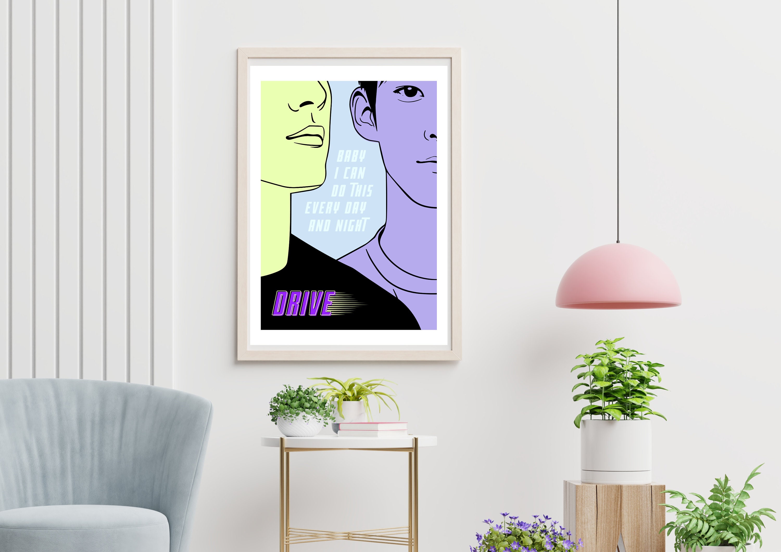 Bang Chan and Lee Know Drive Poster, Stray Kids Digital Download Art ...