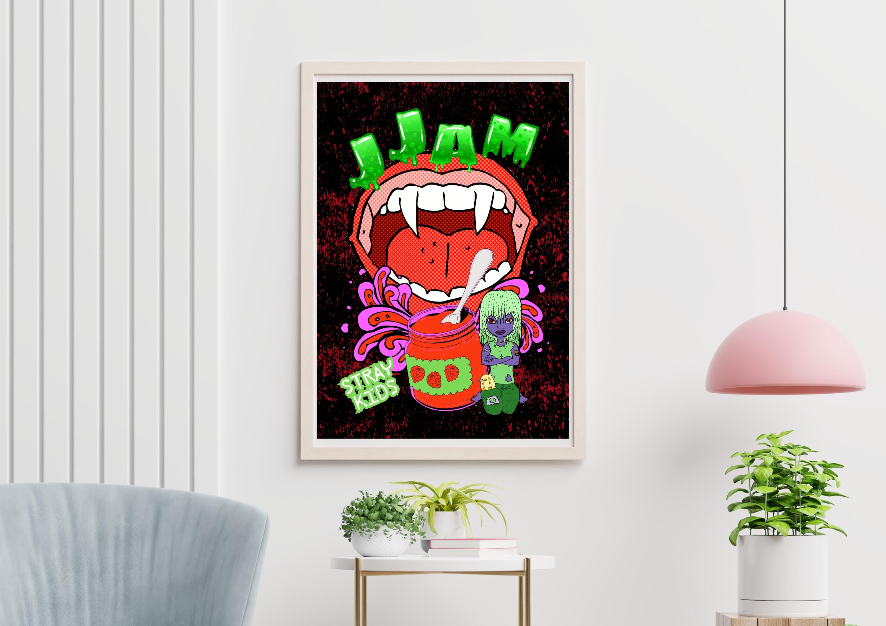 Stray Kids JJAM Art Print Digital Download, SKZ ATE Poster, A4 and A5 ...