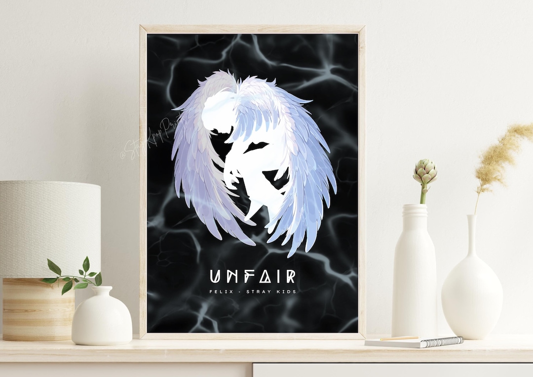 Stray Kids Felix Unfair Art Print Digital Download, SKZ Hop Poster ...