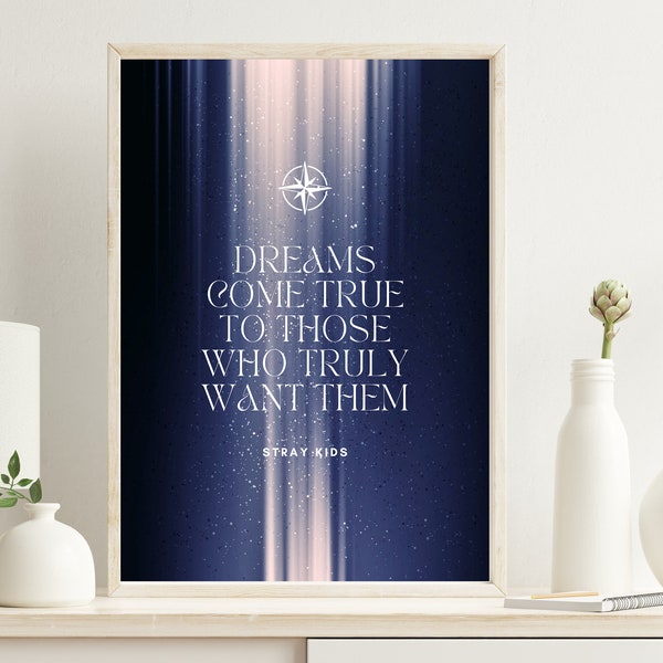Stray Kids Quote Poster - Etsy