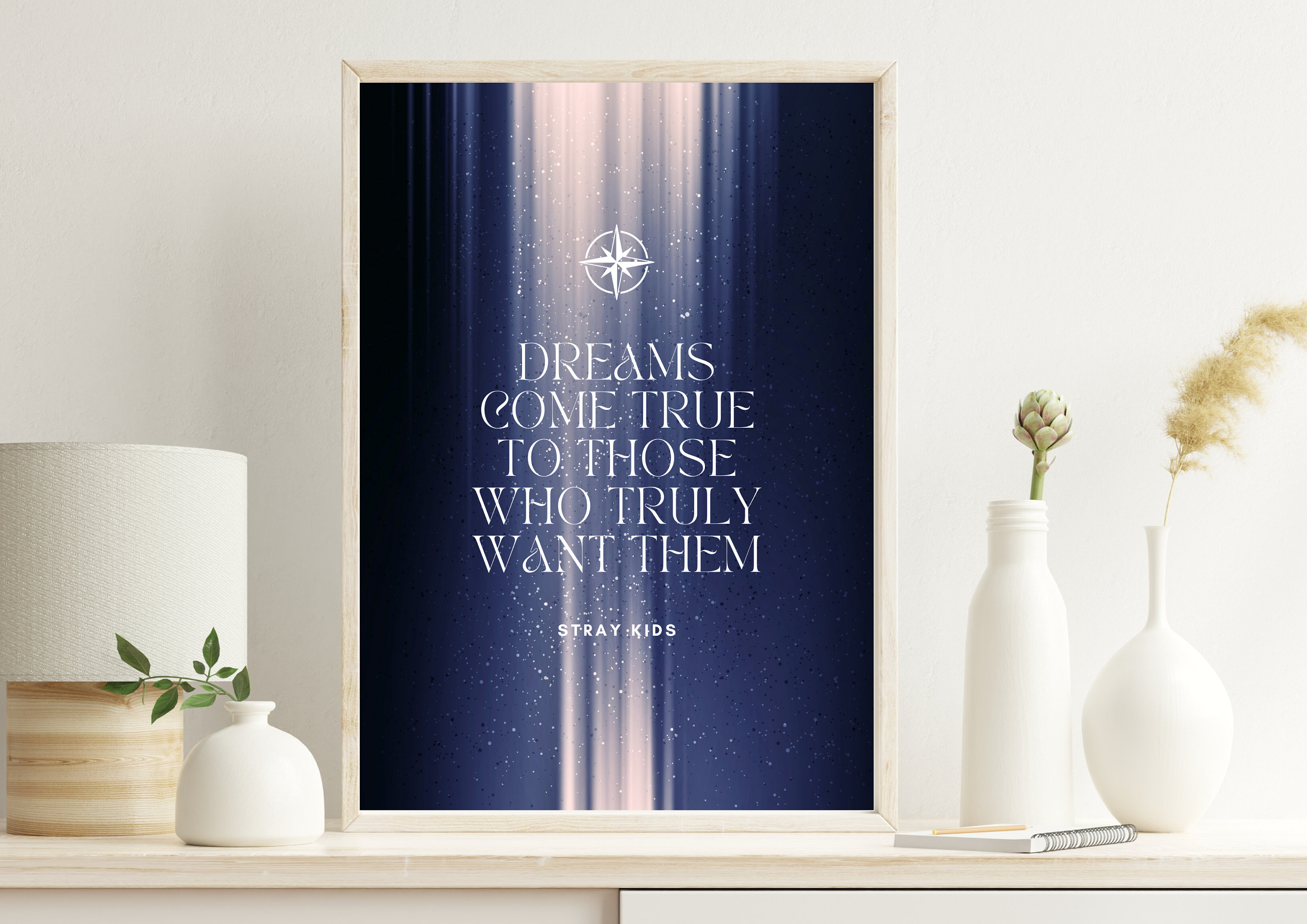 Stray Kids Quote Wall Art Digital Download, SKZ Poster Dreams Come to ...