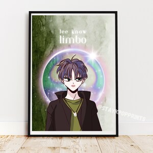 Stray Kids Lee Know Limbo Art Print Digital Download, SKZ Lee Know ...