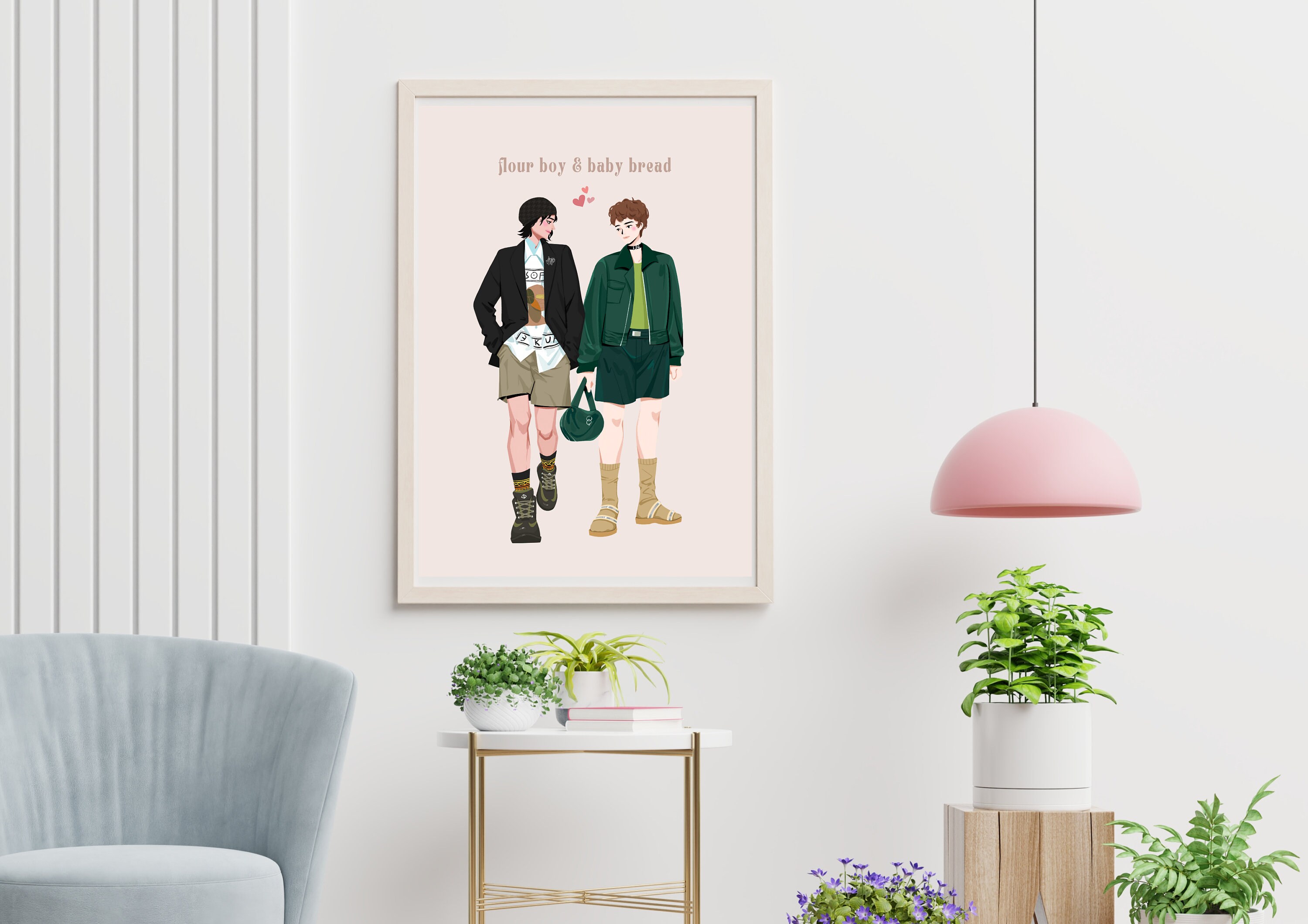 Stray Kids Hyunjin and I.N Poster Digital Download, SKZ Wall Art Print ...