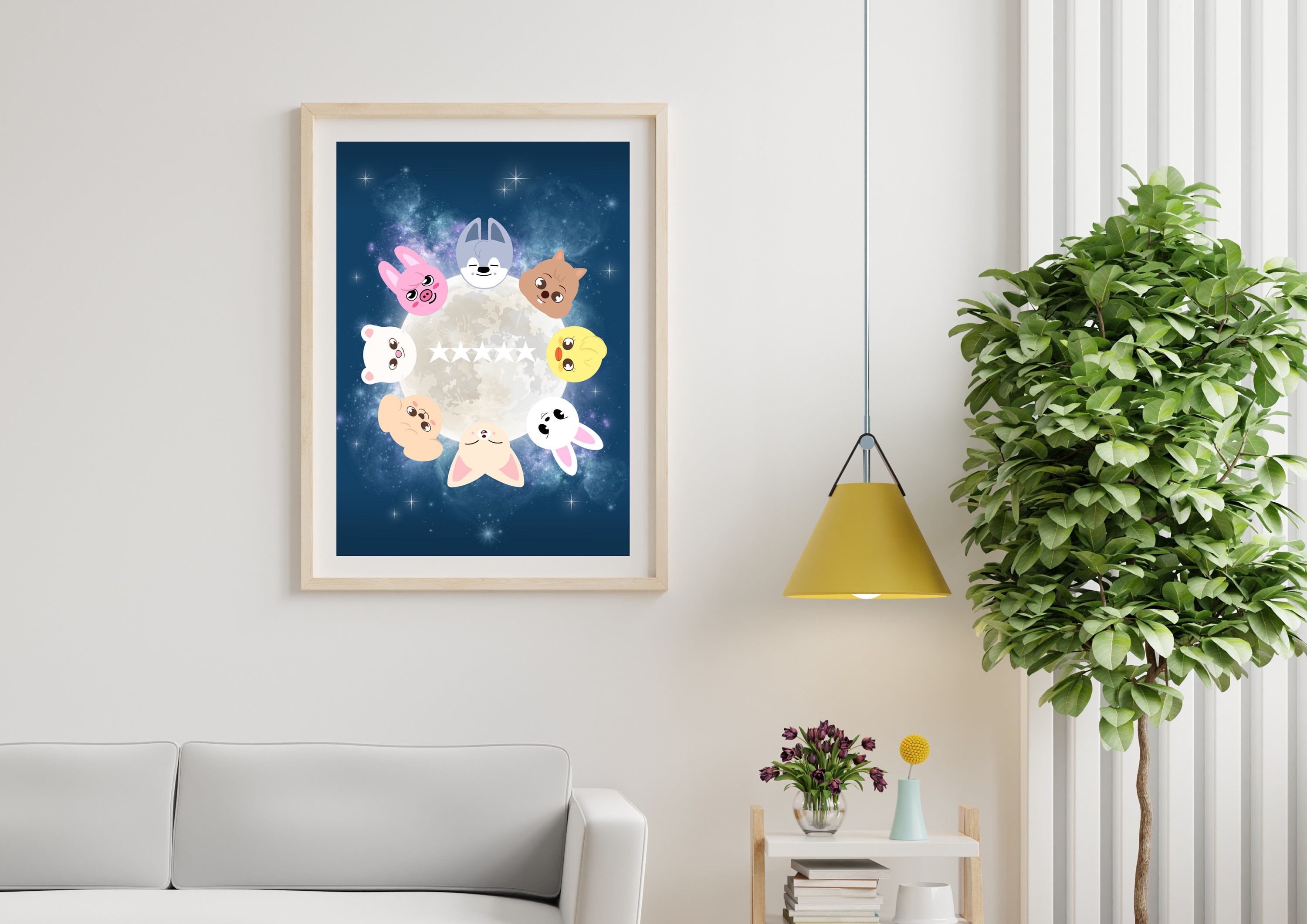 Stray Kids 5-STAR Art, Skzoo Poster, Digital Download, SKZ Music Print ...