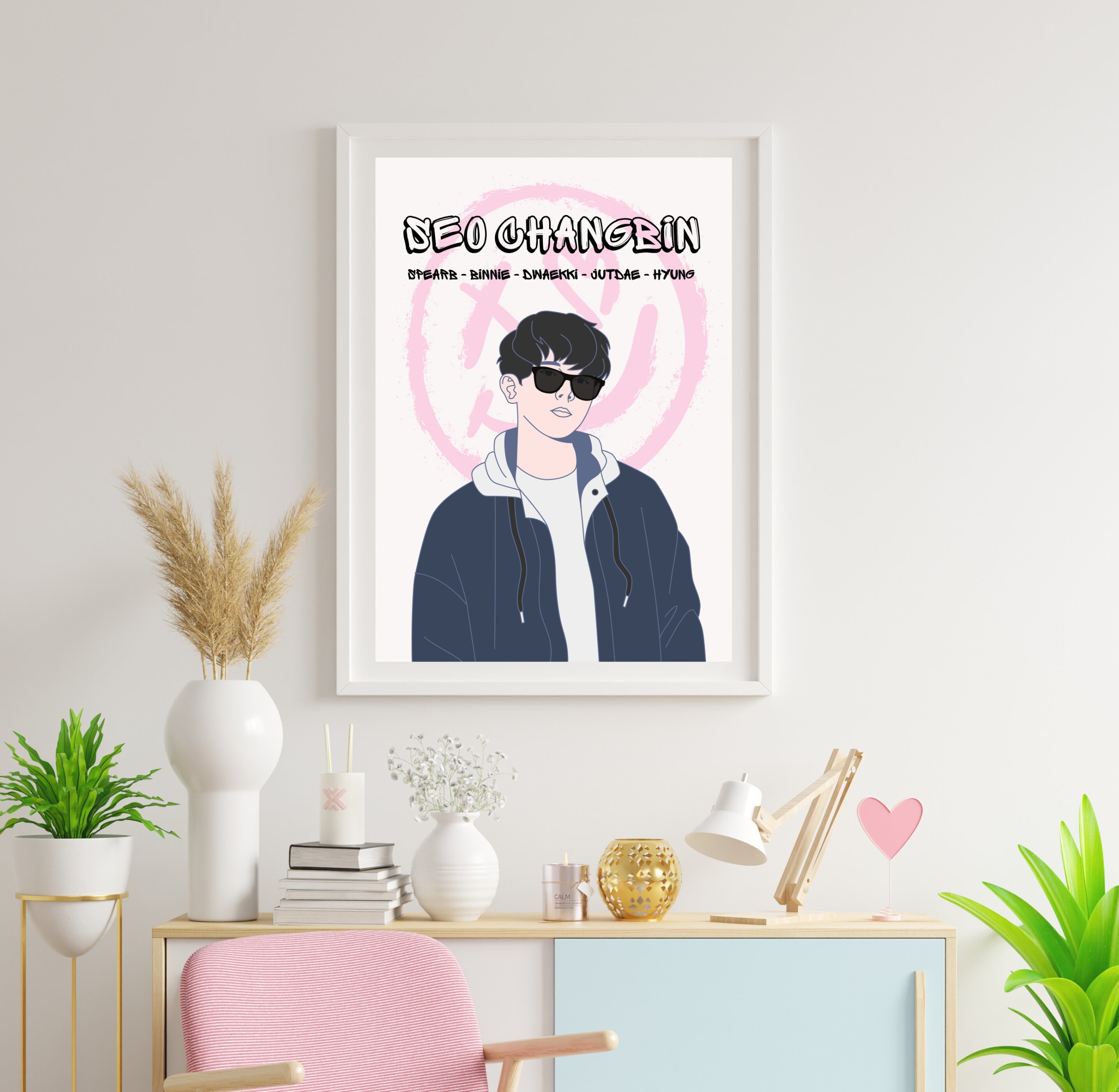 Stray Kids Seo Changbin Art, Digital Download, SKZ Changbin Poster, A4 ...