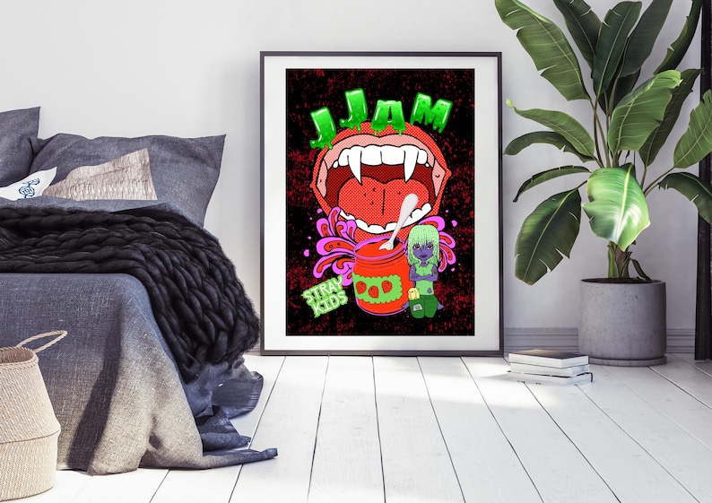 Stray Kids JJAM Art Print Digital Download, SKZ ATE Poster, A4 und A5 ...