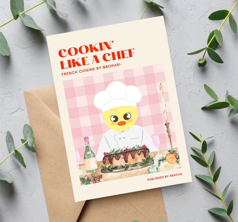 Stray Kids God's Menu Cookin Like A Chef Art Print Digital Download ...