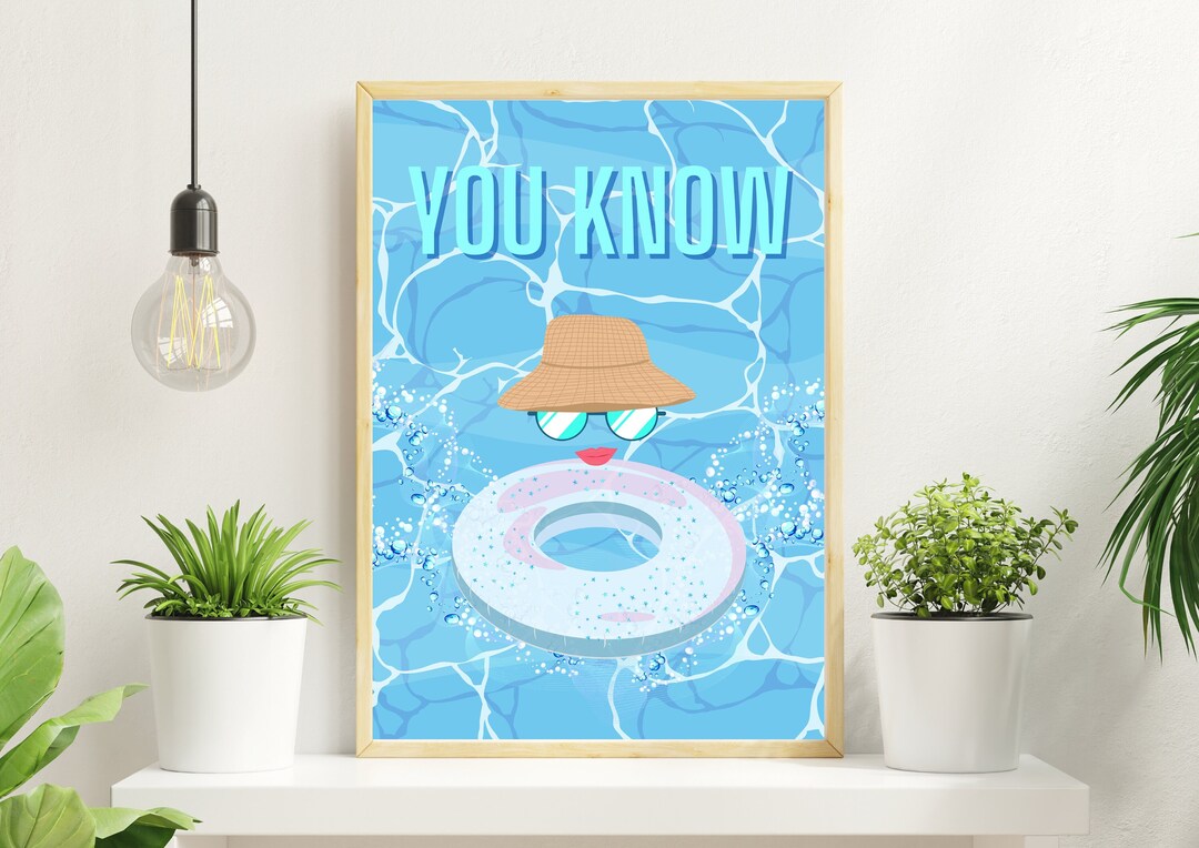 Stray Kids Lee Know Swimming Pool Art Print Digital Download, SKZ ...