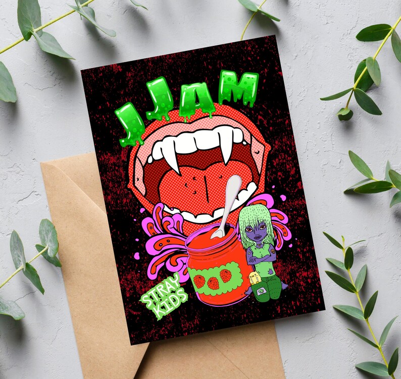 Stray Kids JJAM Art Print Digital Download, SKZ ATE Poster, A4 and A5 ...