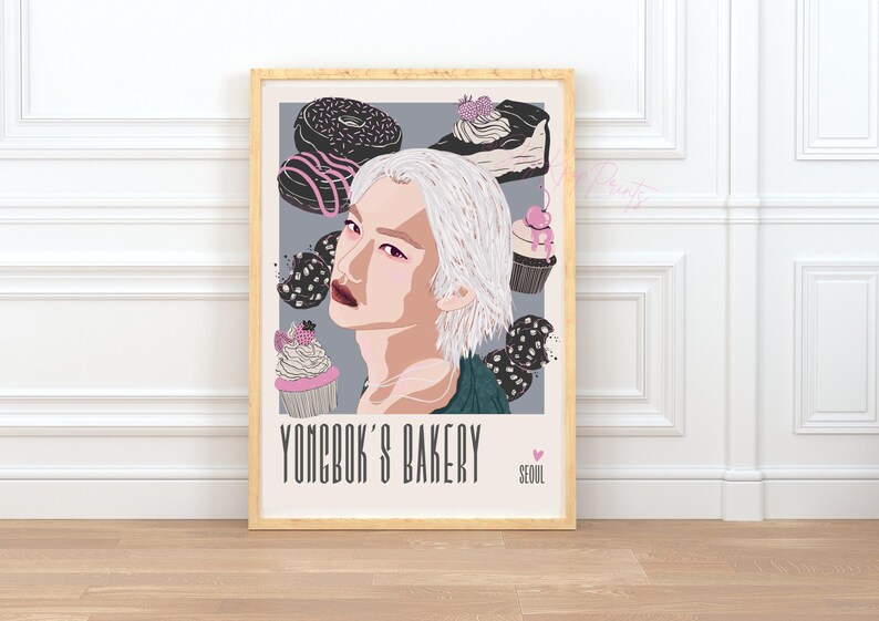 Stray Kids Felix Art Print (digital Download) SKZ Yongbok's Bakery ...